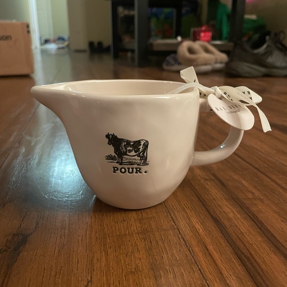 Rae Dunn | Dining | Rae Dunn Farm Line Moo Pour Cream Bowl | Poshmark